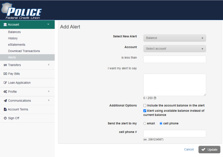 Police FCU Digital Banking | Police FCU